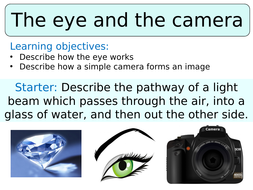 KS3 ~ Year 7 ~ The Eye and The Camera | Teaching Resources