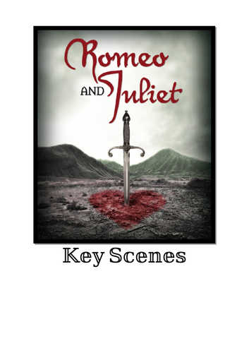 Romeo and Juliet Key Scenes techniques highlighted | Teaching Resources