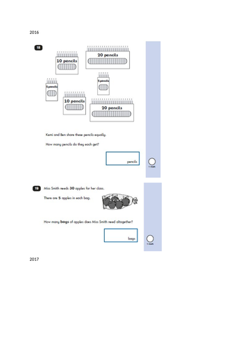 KS1 Reasoning SATS Questions 2016 - 2019 | Teaching Resources KS1 Reasoning SATS Questions 2016 - 2019 | Teaching Resources