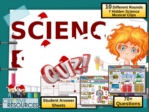 Science Christmas Quiz | Teaching Resources