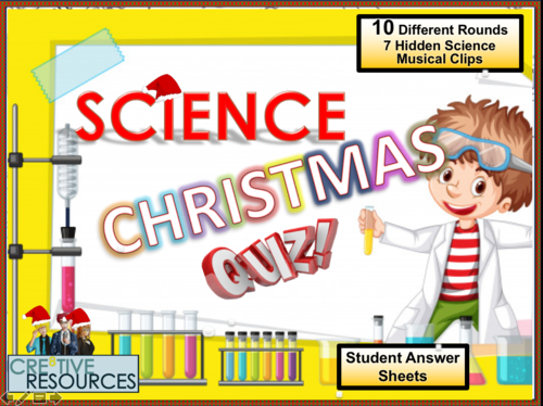 Science Christmas Quiz | Teaching Resources