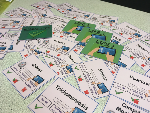 STI Guessing Activity Card Sort - PSHE | Teaching Resources