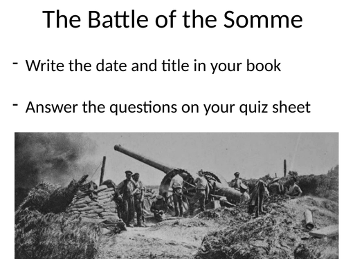 WW1 Lesson Bundle | Teaching Resources