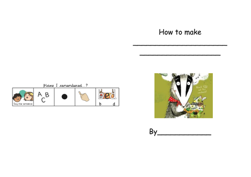 KS1 Instruction Writing Lesson-The Disgusting Sandwich | Teaching Resources