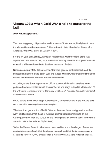 Year 11 Cold War | Teaching Resources