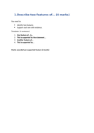 Edexcel GCSE History paper 1 Writing template | Teaching Resources