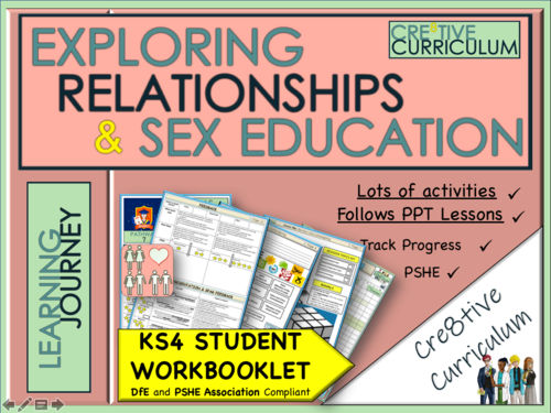 RSE KS4 PSHE WorkBook - PSHE | Teaching Resources