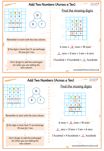 Year 3 – Week 3: Addition And Subtraction Differentiated Worksheets ...