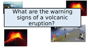 Warning signs of volcanic eruptions | Teaching Resources