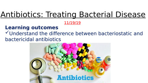 Antibiotics and Antibiotic Resistance (A level) | Teaching Resources