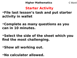 GCSE HIGHER SAMPLE SPACES: COMPLETE LESSON | Teaching Resources