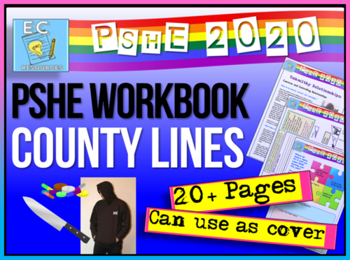 PSHE workbook County Lines | Teaching Resources