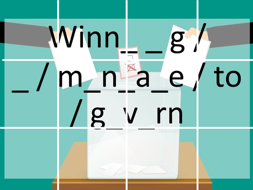 General Election 2019 Escape Room | Teaching Resources