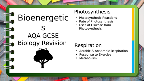 B4 Bioenergetics AQA GCSE Science Biology Revision 9-1 | Teaching Resources