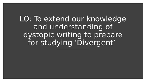 'Divergent' Novel Study | Teaching Resources