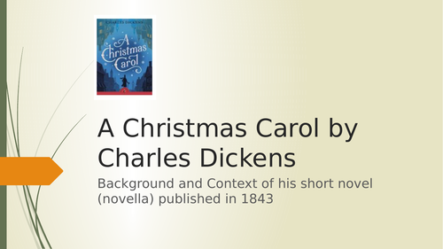 A Christmas Carol Planning and Resources | Teaching Resources