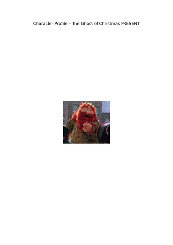 A Christmas Carol Planning and Resources | Teaching Resources