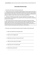 Information Retrieval Quiz | Teaching Resources
