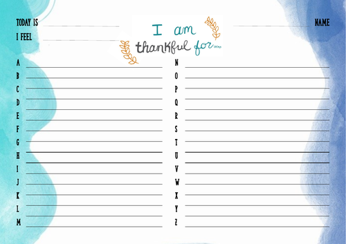 Gratitude Worksheets for Mindfulness | Teaching Resources