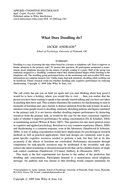 Andrade (2010) Doodling | Teaching Resources