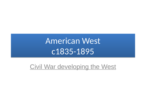 Homestead and Pacific Railroad Act (Edexcel American West) | Teaching ...
