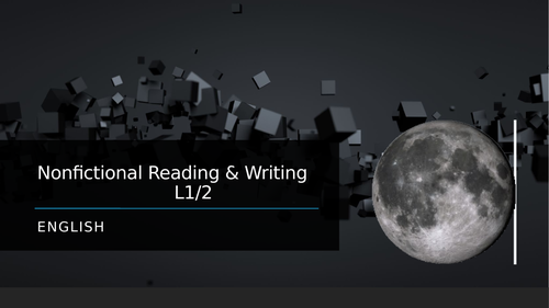 New Functional Skills English L1/2 - Reading & Article Writing – Space ...