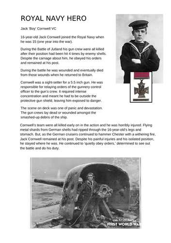 The Naval War WW1 | Teaching Resources