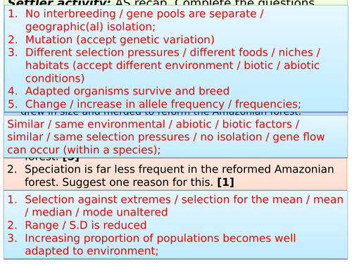 A Level Biology Genetics - Population genetics | Teaching Resources