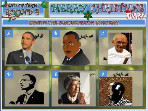 History Quiz Christmas | Teaching Resources