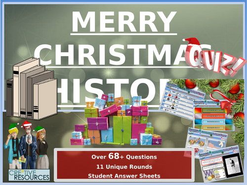 History Quiz Christmas | Teaching Resources