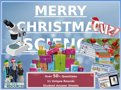 Science Christmas Quiz | Teaching Resources