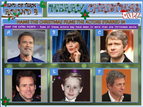 English Christmas Quiz | Teaching Resources