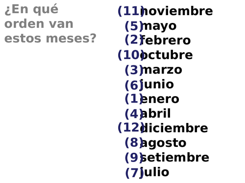 Cuándo es tu cumpleaños | Teaching Resources