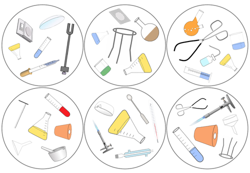 Chemistry lab equipment - Card Game (KS3/4) | Teaching Resources