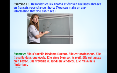 French Jobs, Professions & Places of Work. Les métiers / où on ...