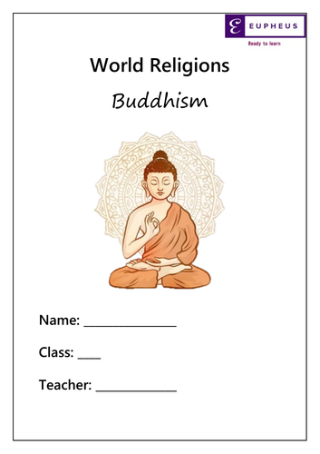 KS3 Buddhism Booklet (editable) | Teaching Resources