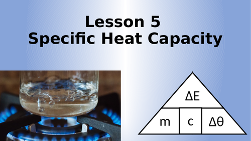 AQA Physics Specific Heat Capacity Lesson | Teaching Resources