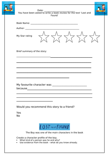 Lost and Found by Oliver Jeffers Whole class Guided Reading activities ...