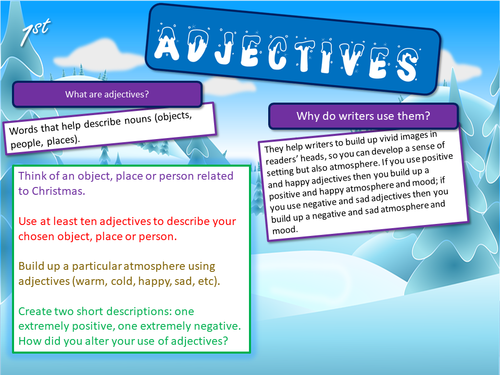 English Christmas Advent Calendar | Teaching Resources