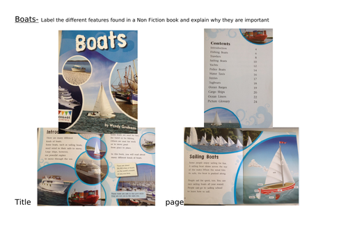 Boats guided reading resource white level | Teaching Resources