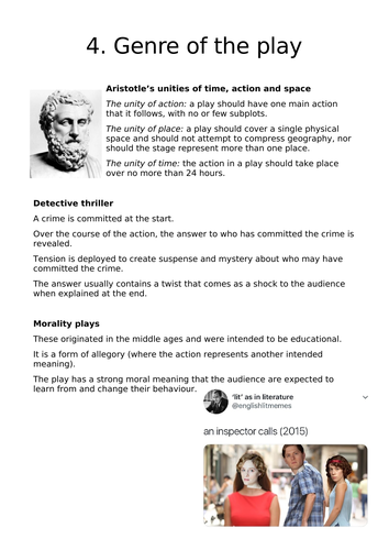 An Inspector Calls: Context Carousel | Teaching Resources