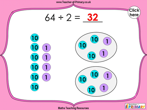 Introducing Dividing 2-Digits by 1-Digit - Year 3 | Teaching Resources