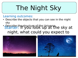 KS3 ~ Year 7 ~ The Night Sky | Teaching Resources