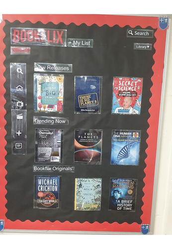 Bookflix Display (Science Books) | Teaching Resources