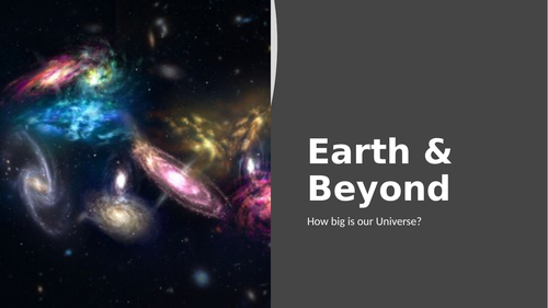 Earth and Beyond | Teaching Resources