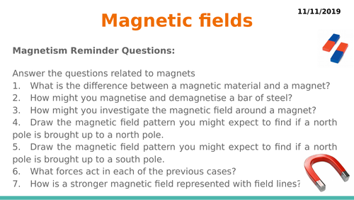 Magnetic fields | Teaching Resources