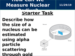 AQA A Level Physics Unit 8 Nuclear Physics PPTs | Teaching Resources