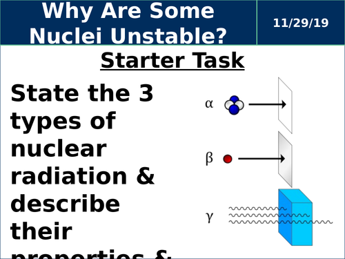 AQA A Level Physics Unit 8 Nuclear Physics PPTs | Teaching Resources AQA A Level Physics Unit 8 Nuclear Physics PPTs | Teaching Resources