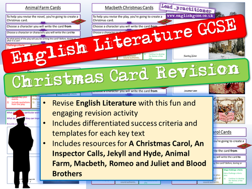 English Christmas Revision | Teaching Resources