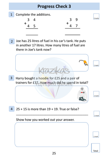 Addition to 100 - AQA Entry Level 2 Maths | Teaching Resources